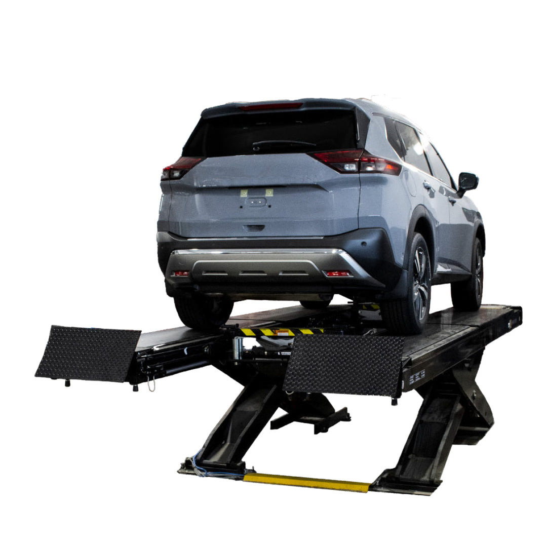 SX14-SR or ER, 14K Scissor Alignment Lift Dual Hydraulic Cylinders