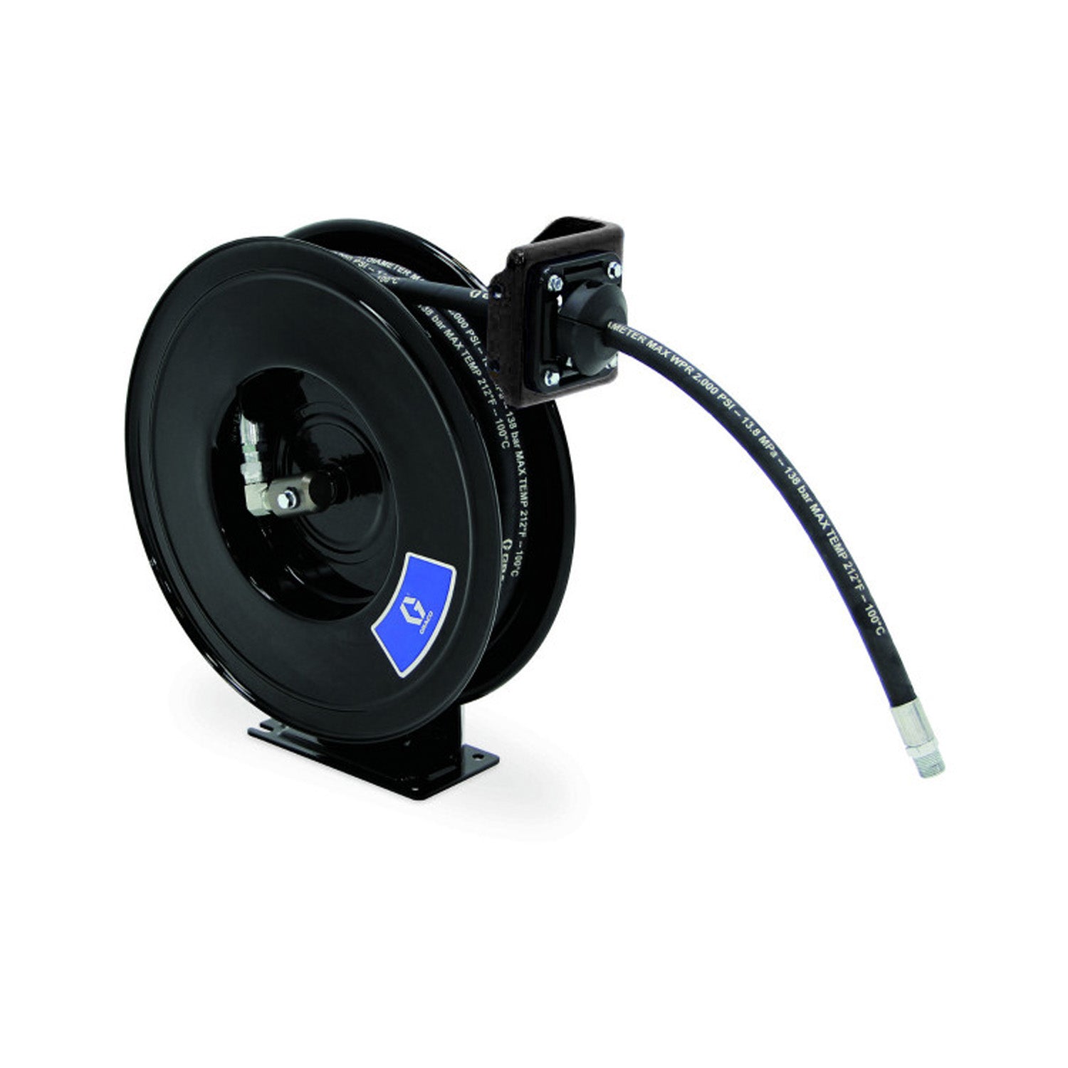 Graco SDX20™ 1/2" x 50' Oil Hose Reel Overhead Mount #SDM65D – Alamo ...